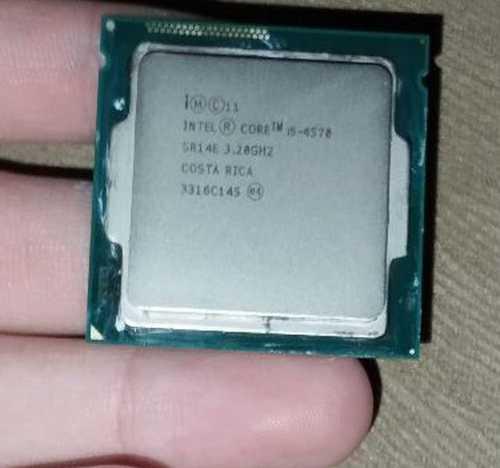 Процессор intel core i5 4570