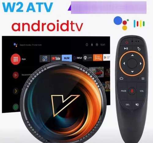 Android TV Vontar W2 ATV 4/32 Гб новый