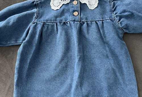 Детское джинсовое платье Zara