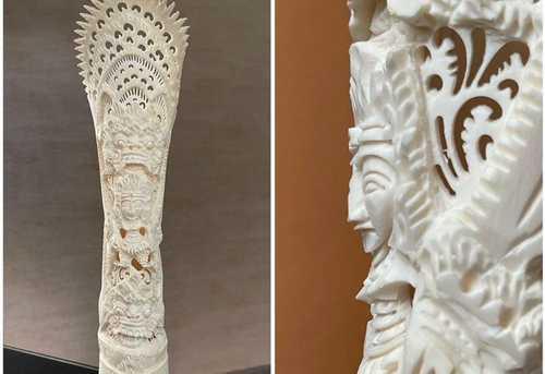 Статуэтка Бали резьба из кости Индонезия