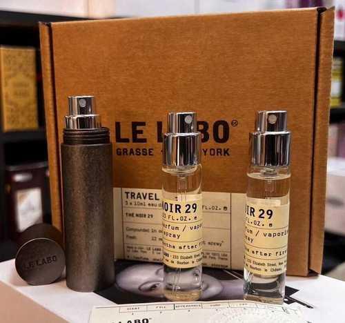 Набор The Noir 29 Le Labo 3 по 10 мл + кофр