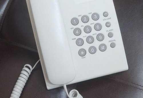 Телефон стационарный Panasonic KX-TS2350RU белый