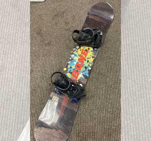 Сноуборд с креплениями Bone 155 см, на рост 167-180 см.   Top Sport L