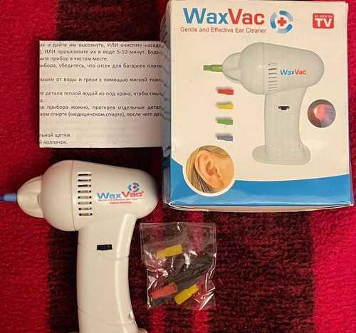 Инструмент для чистки ушей и носа WaxVac