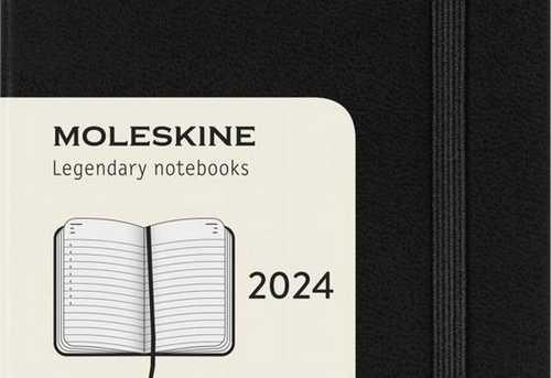Ежедневник Moleskine 2024 г А6 твердая обложка