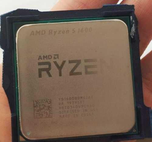 Процессор amd Ryzen 5 1600