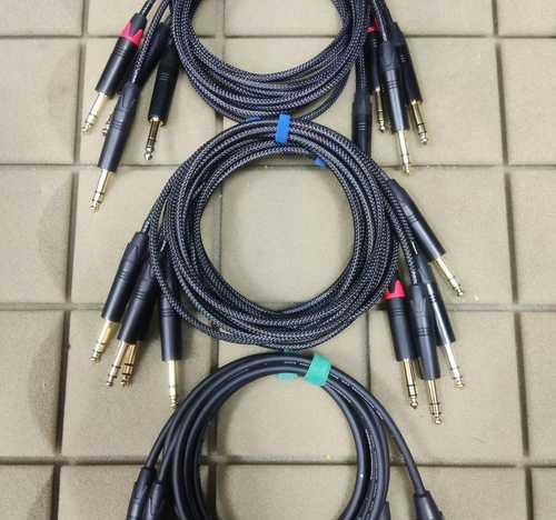 J6,3st-j6,3st 1.5, 2м*4шт., j6,3-xlr 1,5м*2шт