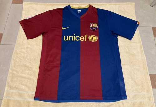 Nike футболка игровая футбольная Barcelona