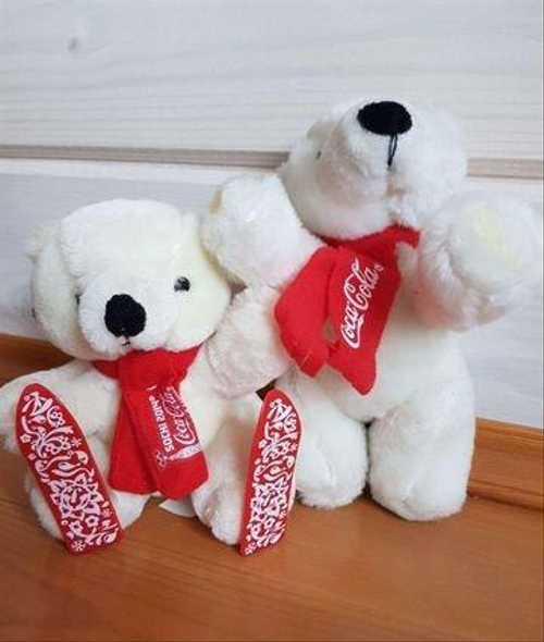 Плюшевый медведь Coca-Cola