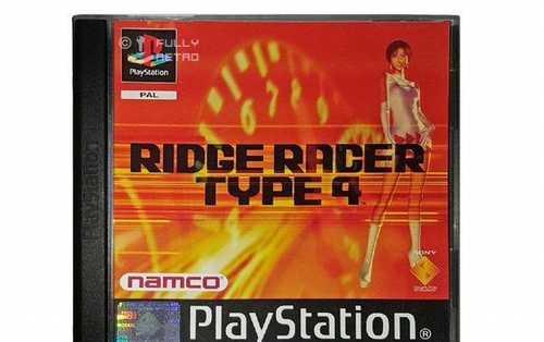 Ridge Racer: Type 4 PS1, английская версия used