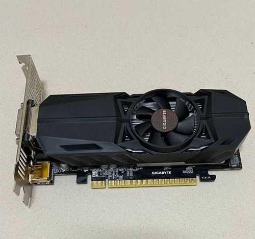 Видеокарта gigabyte GeForce GTX 1050 Ti OC LP