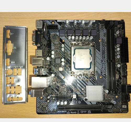 ASRock H610M-HDM   Intel Core i3 12100F