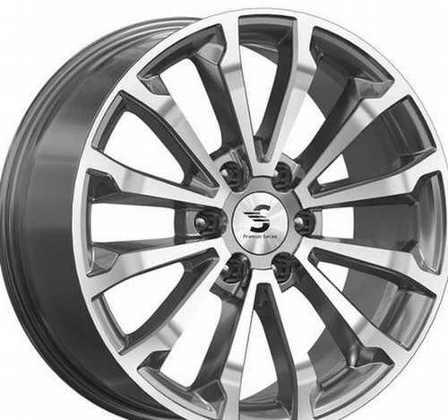 Premium Series кр006 : 8.5x20 6*139.7 Et:33 Dia:100.1 Diamond gloss graphite