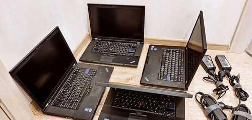 4 Ноутбука Lenovo T520 и W520 на i7