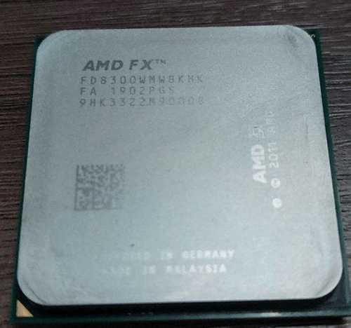 Процессор AMD FX-8300 3.3GHz