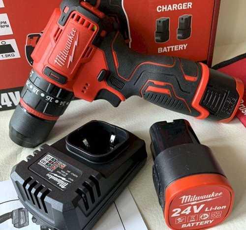 Шуруповерт Milwaukee 24V бесщеточный ударный