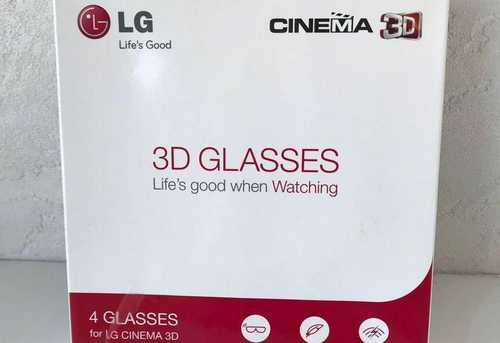 3D очки LG AG-F310 4 шт. черные для телевизоров и