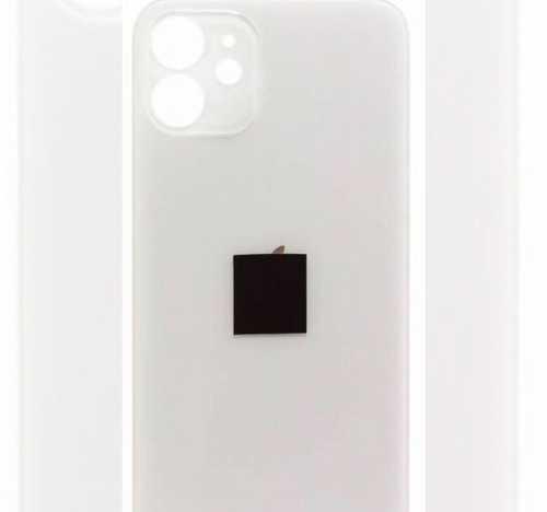 Задняя крышка для iPhone 12 Белая (стекло)