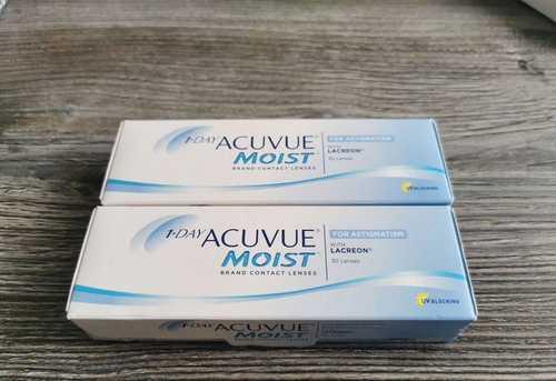 Линзы Acuvue Moist for Astigmatism 1-Day