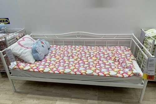 Односпальная Кровать кушетка IKEA с матрасом