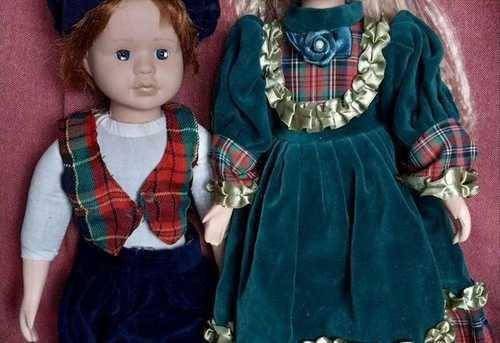 Куклы фарфоровые Германия 40см и 47 см