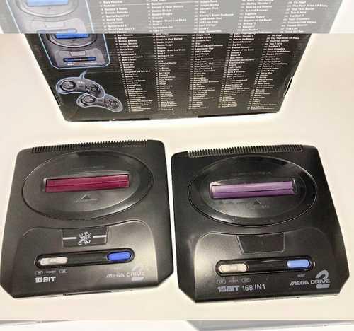 Sega mega drive 2 (2шт)