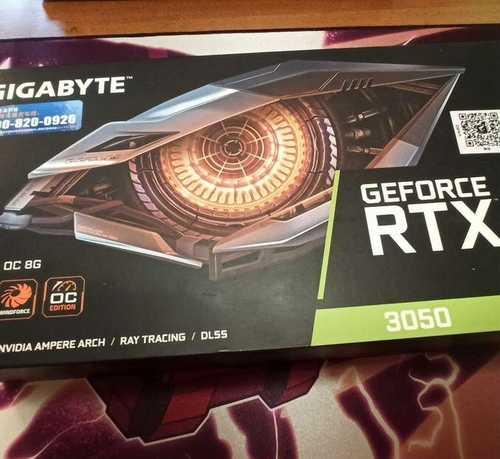 Видеокарта Gigabyte RTX3050 8GB