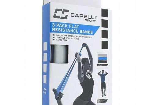 Фитнес резинки Capelli Sport 2 ленточных эспандера