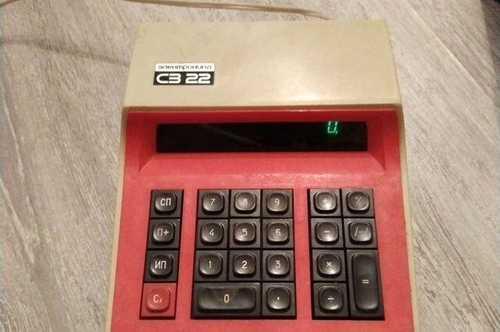 Калькулятор советский Электроника С322