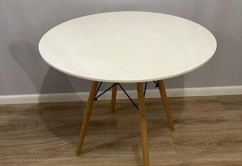 Стол кухонный круглый ridberg DSW eames 80x75 см