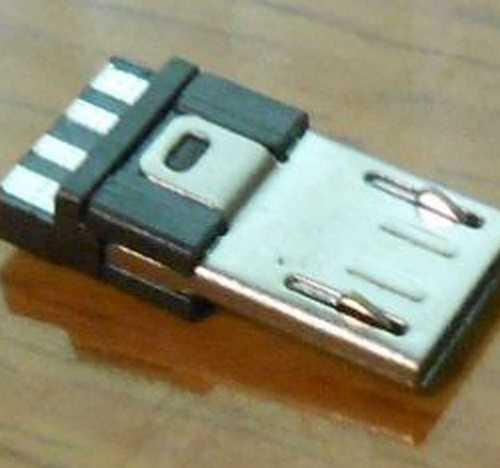 Micro USB 4P-5P 5шт 4-5 контакт Кабель Папа-папа