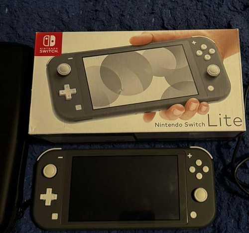 Nintendo switch lite с играми прошитая