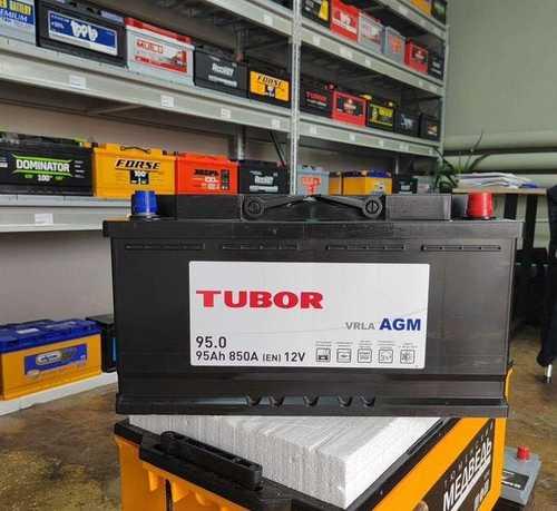 Аккумулятор гелевый Tubor AGM 95 Ач обр 850 А