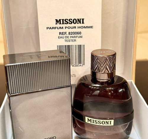 Муж парфюм тестеры бу Missoni, Tom Ford