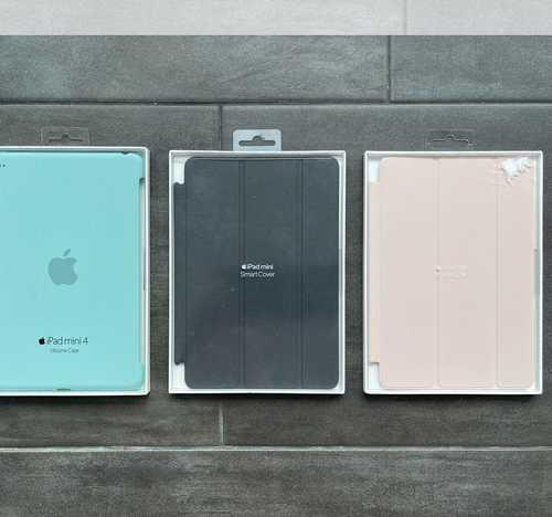 iPad Mini 4, 5 Silicone Case, SMART Cover оригинал