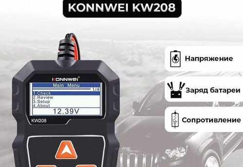 Тестер для аккумуляторов Konnwei KW208