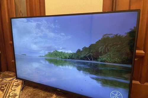 Огромный свежий 50 дюймовый телевизор Haier 4K