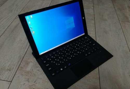 Windows 10 планшет с клавиатурой 4 ядерный