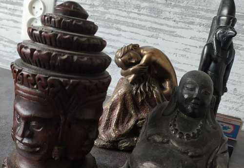 Будда голова, статуэтки, фигурка, Ганеша