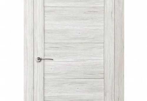 Дверь межкомнатная цвет рустик серый 60х200 см