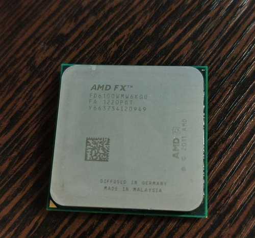 Amd fx 6100 (6 ядер)