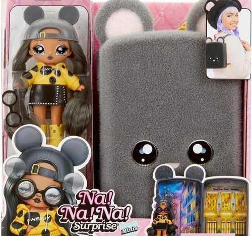 Кукла NA NA NA surprise Mini backpack Marisa Mouse