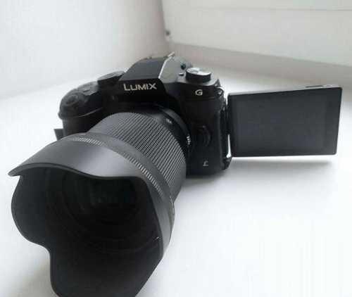 Panasonic Lumix G80 + Объектив Sigma 16mm f/1.4
