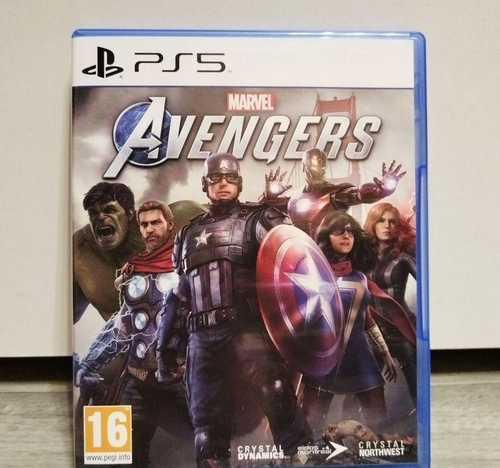 Marvel Avengers ps5 / Мстители игра PS5 Диск