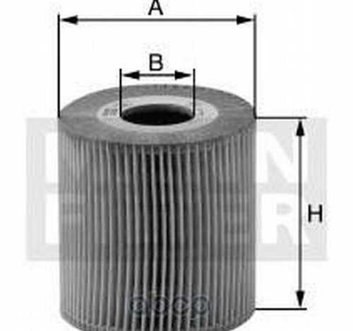 Фильтр масляный (вставка) HU7019Z mann-filter