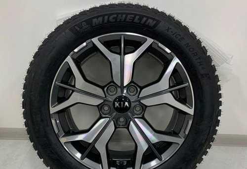 Новые Kia Seltos, Michelin North 4 215/55 R17