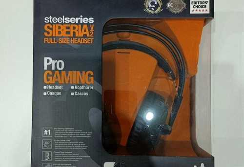 Новая игровая пк гарнитура SteelSeries Siberia V2