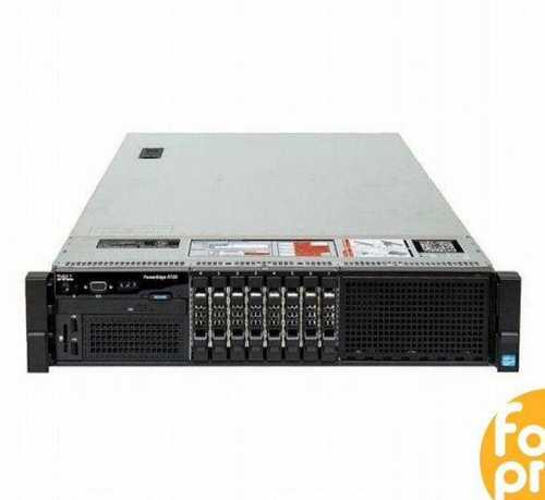 Сервер dell R720 8SFF 2xE5-2630 64GB, H710