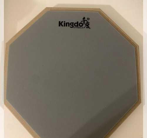 Пэд тренировочный kingdo drum PAD grey оригинал