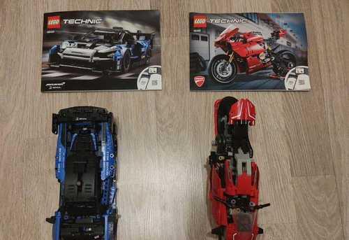 Lego Technic 42123 и 42107 оригинал